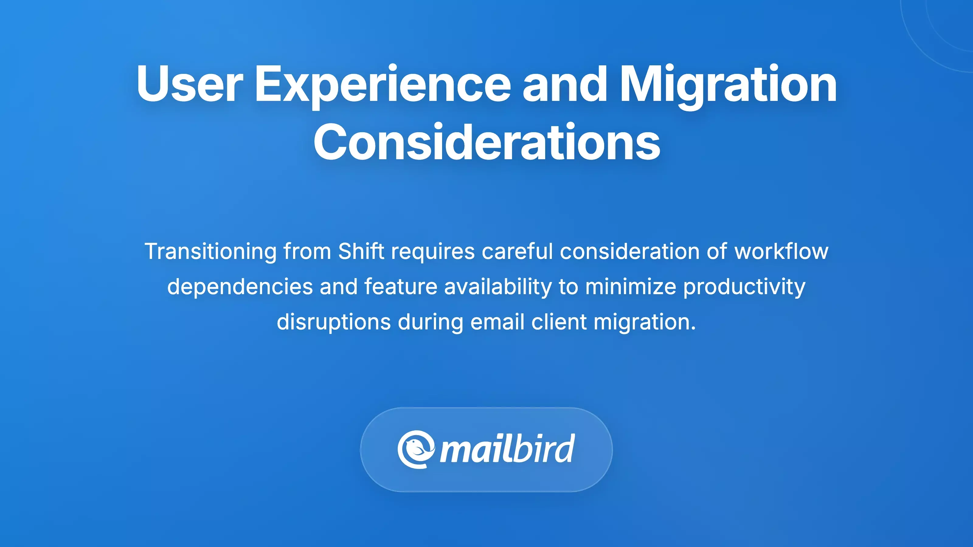 Best Shift Alternatives macOS 2025: Lightweight Email Clients | Mailbird