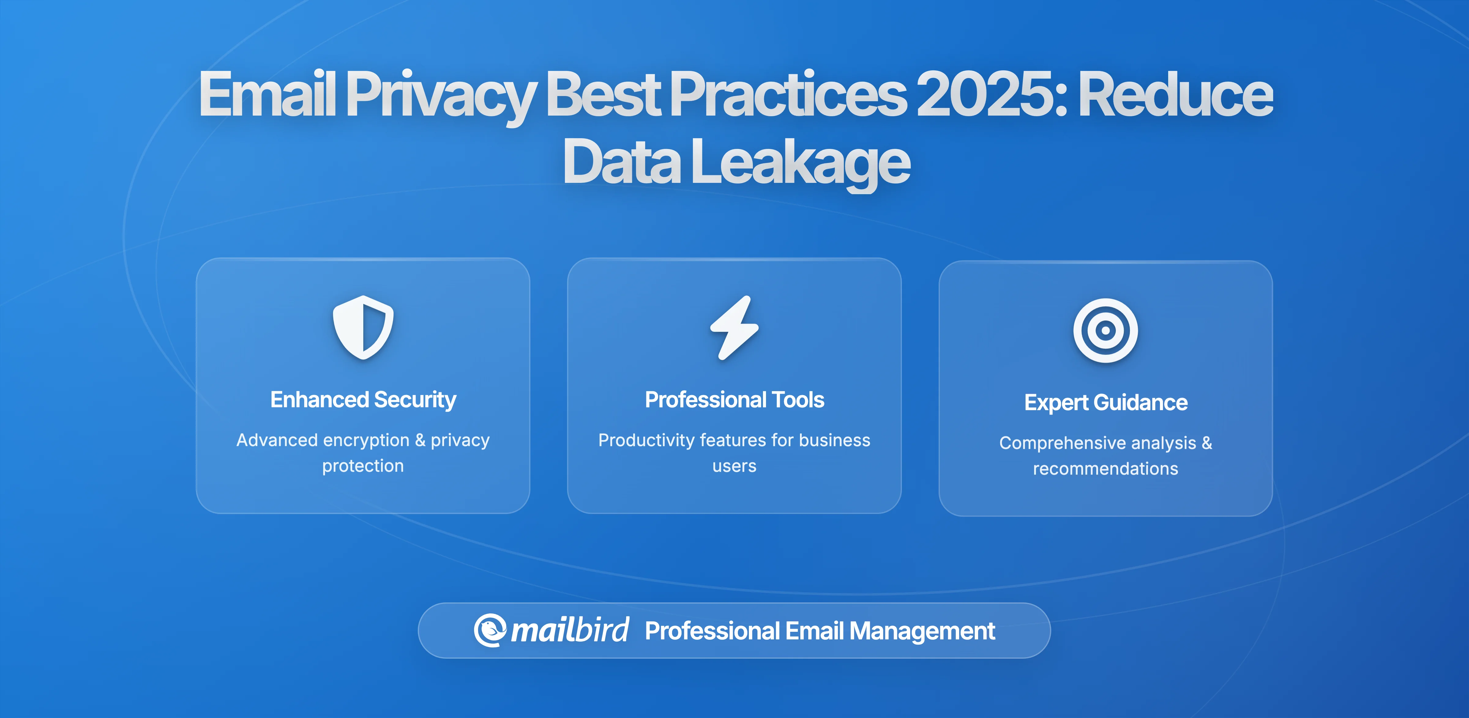 Email Privacy Best Practices 2025: Reduce Data Leakage | Mailbird