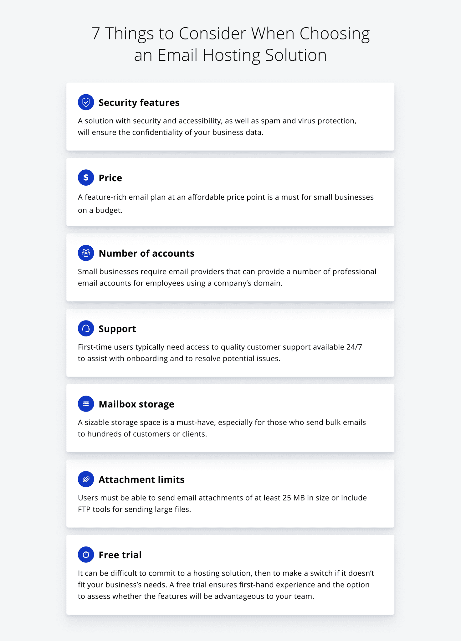 Small Business Email Providers: An Overview of the Top 8 Services